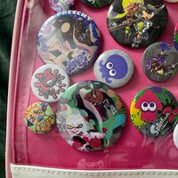 Splatoon Pin Buttons 2.25" - Etsy