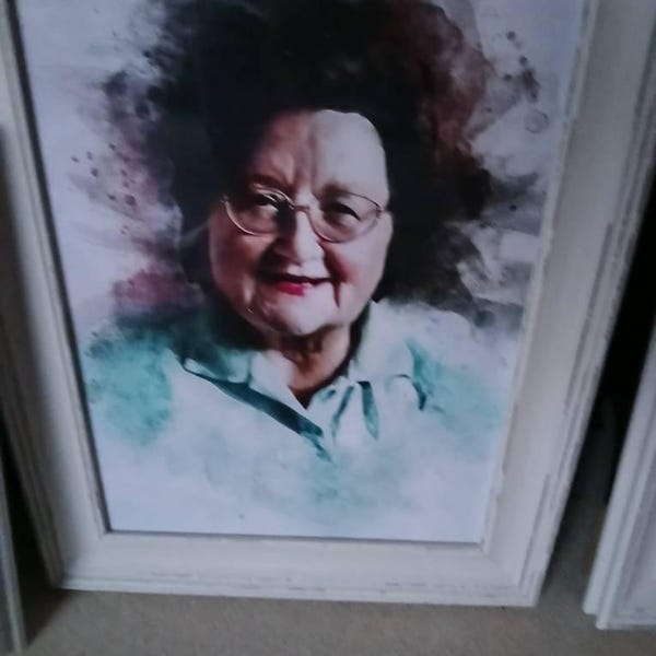 Personalised Mothers Day Portrait, Mothers Day Print, Gift for Mum ...