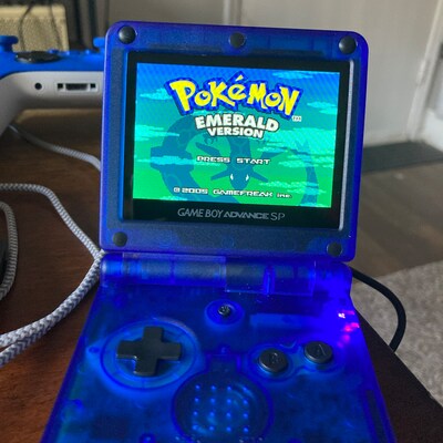 GBA SP Upgraded Custom Label Pokemon Zelda Mario Fire Emblem - Etsy