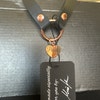 Secret Message Custom Engraved Love Heart Collar | Handcrafted Leather ...