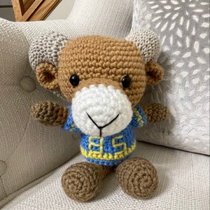 PATTERN: Reagan the Ram Crochet Ram Pattern Amigurumi Ram - Etsy