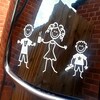 MY CAR STICK_FAMILY | Car Window Bumper Vinyl Decal Sticker, Any Colour ...