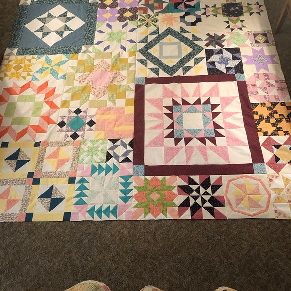 State Fair Sampler Quilt Pattern PDF - Etsy UK