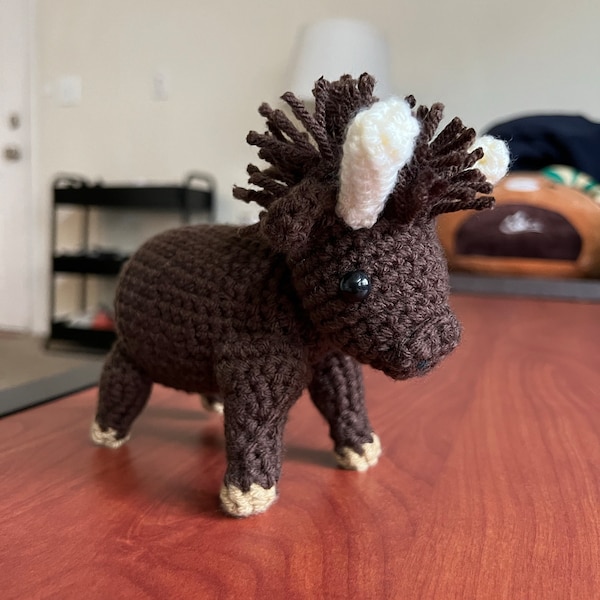 Buffalo Plush PDF Crochet Pattern - Etsy