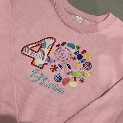 Candy Sweets Machine Embroidery Design, Embroidery Designs, Machine ...