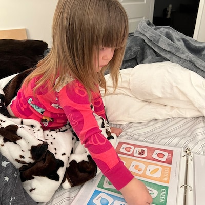 Busy Book Printable Toddler Activities Montessori Homeschool Resources ...