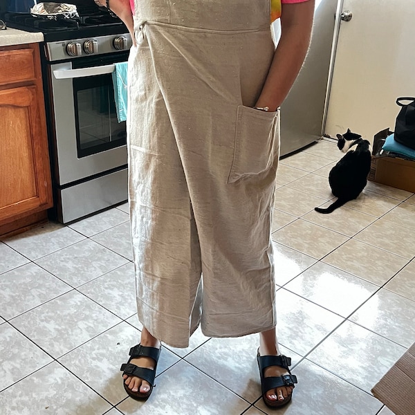 Natural Durable Cotton Canvas Pottery Apron Ceramic Apron Throwing ...