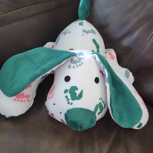 Keepsake Memory Puppy From Upcycled Clothes or Blanket/birth Stat Puppy ...