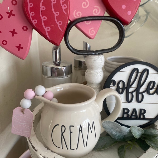 Rae Dunn Inspired Valentines Tag, Rae Dunn Canister Garland, Valentines ...