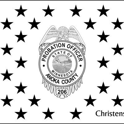 US Courts Probation Officer Svg Logo Badge Monogram Emblem Blank ...