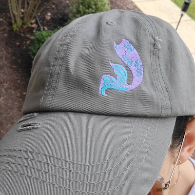 Mermaid Tail Hat Mermaid Hat Mermaid Hair Dont Care Beach Hat for ...