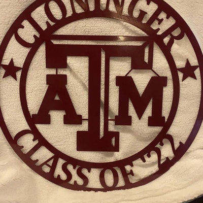 Aggie Yard Sign With Ground Stakes Cut From 12GA Steel - Etsy