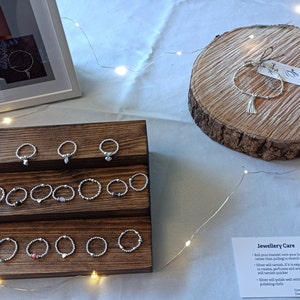 3 Tier Ring Display Jewellery Display - Etsy UK