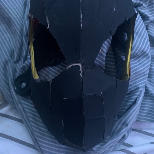 Buy Andrew Spidey Easy Faceshell Mask for Cosplay PDF Template - A4 ...