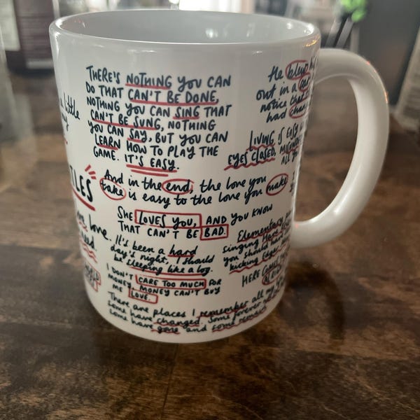 James Joyce Quotes Mug, Wordie Mug Collection - Etsy