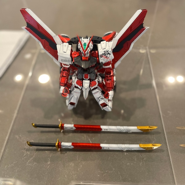 MGEX 1/100 Strike Freedom Gundam Ver.2.0customize Black-red Coating ...