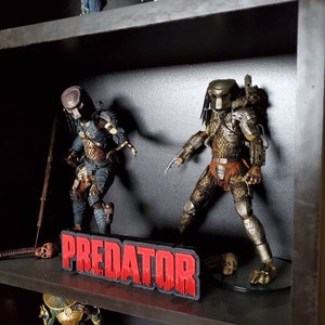Predator Movie Logo Shelf Wall Art Display Desk Art Classic - Etsy