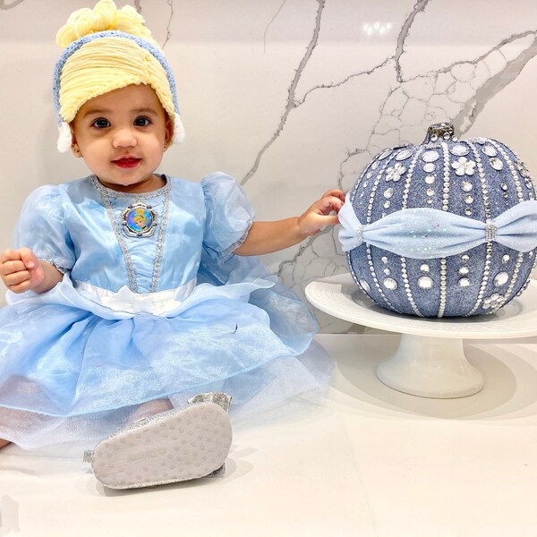 Cinderella Wig Hat,cinderella Wig Crochet Hat,disney Princess Crochet ...