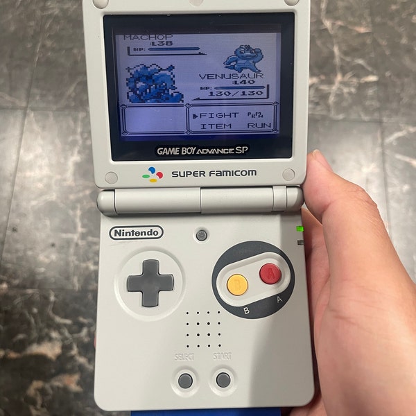 Gameboy Advance SP IPSV5 3.0 Inch HD 720*480 Retro Pixel Backlit Custom ...