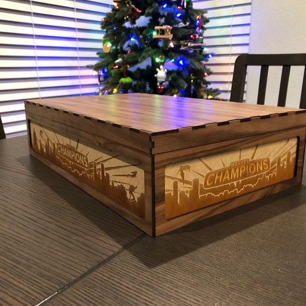 Champion Box Marvel Champions the Card Game Storage Solution LCG Card ...