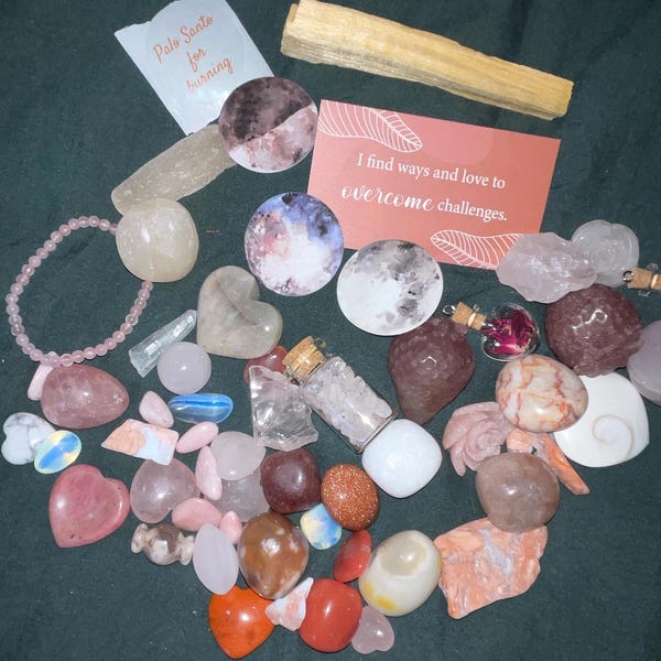 Full Moon Crystal Confetti Mystery Scoop Crystal Dip - Etsy