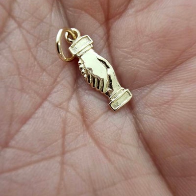 Solid 9ct Gold Opera House Charm Pendant - Etsy