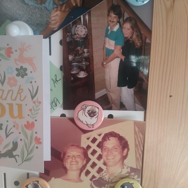 Busy Pug Office Art - Funny Office Decor, Office Pug at Work, Working ...