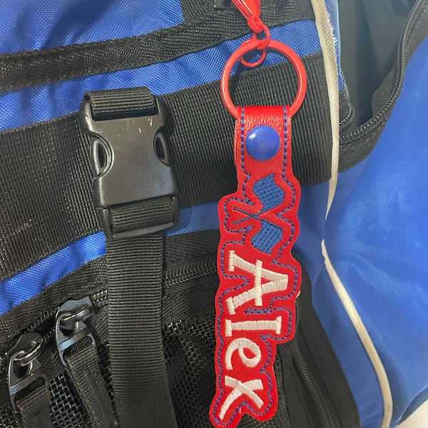 Personalized Color Guard Keychain, Marching Band Color Guard Captain ...