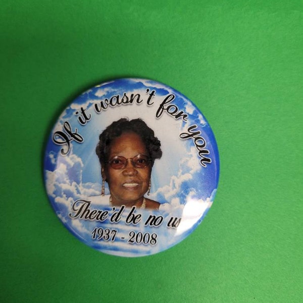 In Loving Memory of Rest in Peace 2 Inch Pin Back Buttons - Etsy