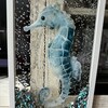 Jellyfish Glass Window, Art, Ocean, Beach, Chunky Glass, Outer Banks ...