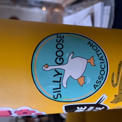 Certified Silly Goose on the Loose Sticker, Silly Goose Waterproof ...