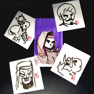 Darkest Dungeon the Old Road: Crusader and Highwayman - Etsy