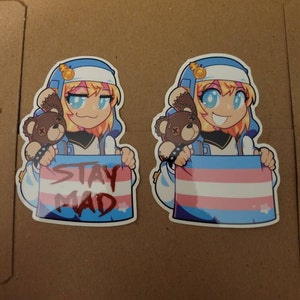 Pride Bridget GUILTY GEAR STRIVE Stickers - Etsy