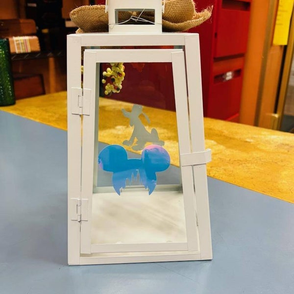 Holographic Mickey Ears Disney Decal | Car Decal | Princess Castle Ears ...