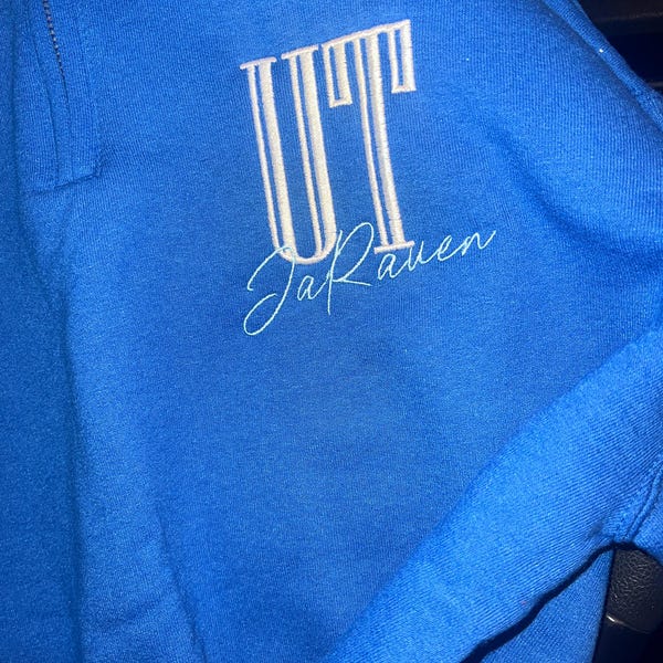 Personalized Youth Monogrammed Sweatshirt, Floral Monogram, Sweaters ...