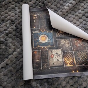 Custom Heroquest Board Game Mat, RPG Playmat, Dungeon and Dragons ...