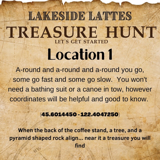 Treasure Hunt Poster