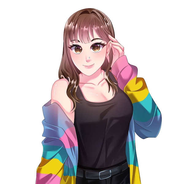 CUSTOM Anime PFP, Anime Illustration, Profil Icon, Profile Picture ...