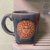 Sun Moon Mug, Night Sky Mug, Unique Handmade Ceramic Mug, Man in the ...