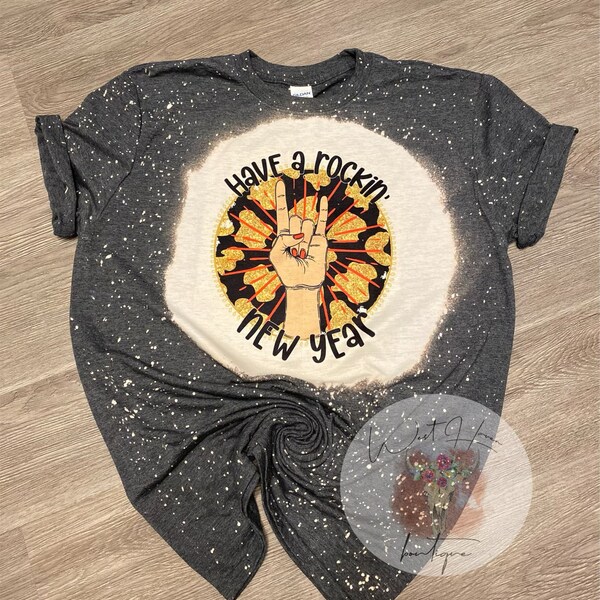 Have a Rockin New Year Digital Design Sublimation Design Digital ...