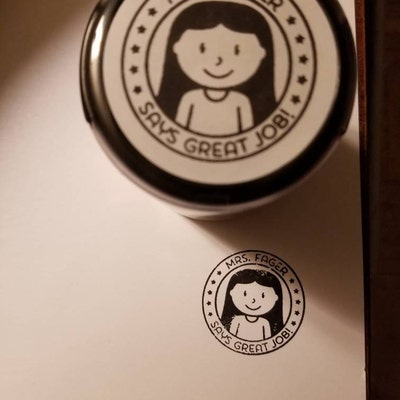 Self Inking Teacher Stamp, Personalized Teacher Stamps, Teacher Gifts ...