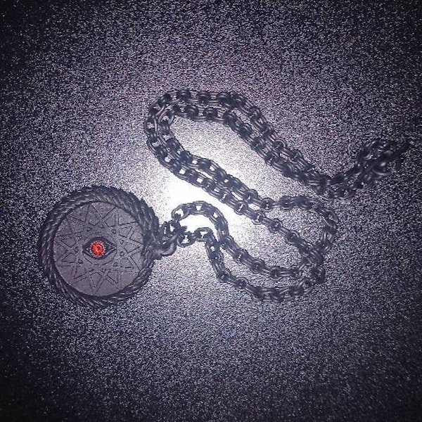 Thelemic Symbol Unicursal Hexagram Star Ring , Occult Mysterious ...