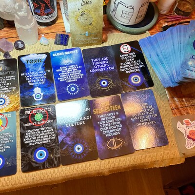 Evil Eye Oracle Haters Exposed Return to Sender 120 Cards - Etsy