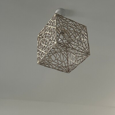 Bespoke Forest Wooden Ceiling Light Shade. - Etsy UK