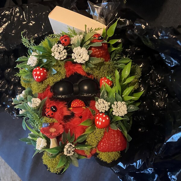 Glitter Vinyl Sticker | Furby-inspired Oddbody | Custom OOAK Design ...