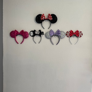 Decorated Mickey Ear Wall Displays 5 10 or 20 Packs - Etsy
