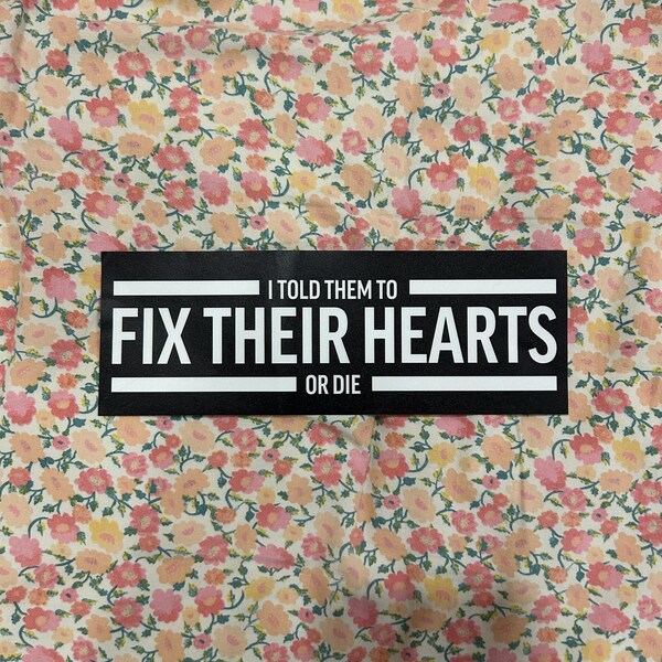 Same as It Ever Was, Talking Heads Inspired Bumper Sticker! Once in a ...