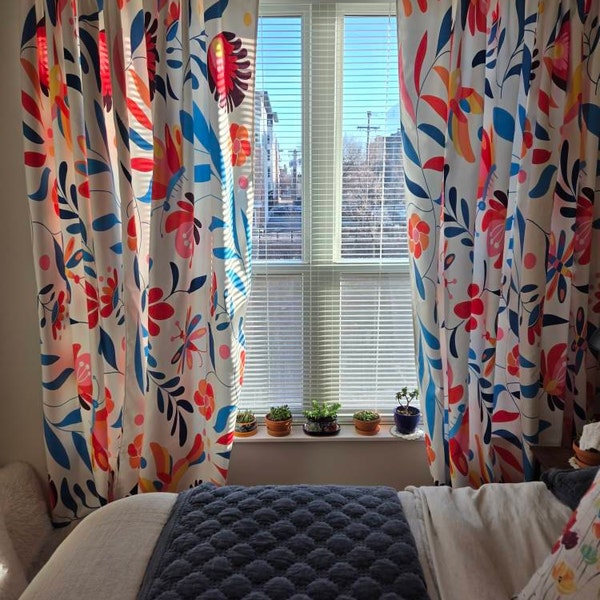 Abstract Arc Curtain, Mid-century Modern Geometric Curtain, Minimalist ...