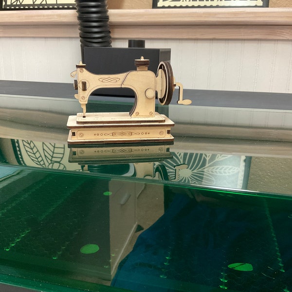 Sewing Machine - Laser Cut File, SVG Plans for Laser Cutting Machines ...