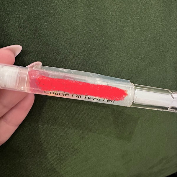 Custom Clear Foil Cuticle Oil Pen Labels - Etsy